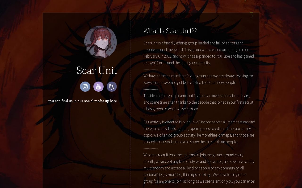About Scar Unit